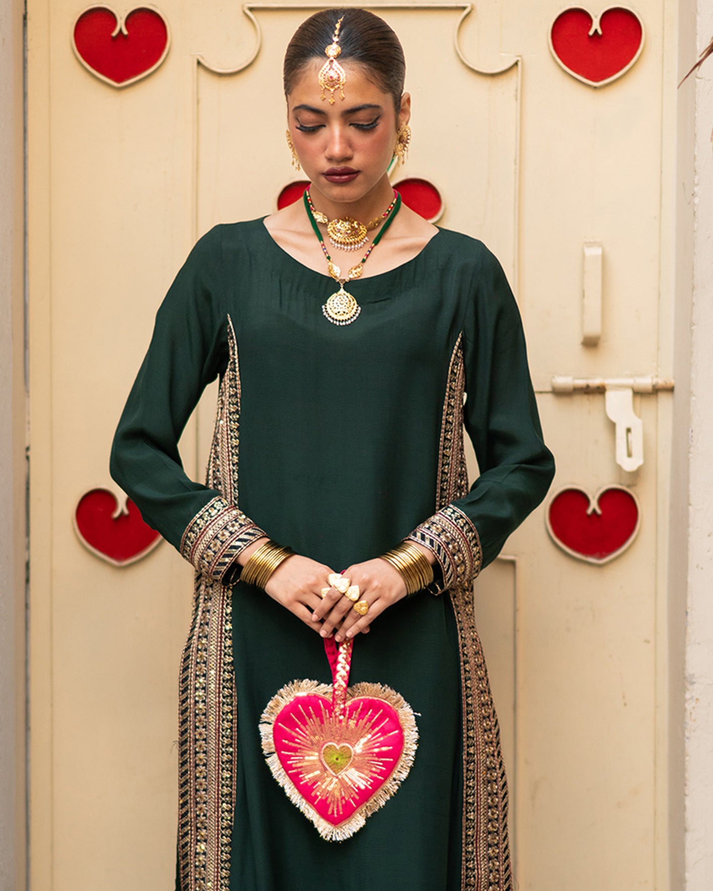 Dil-Bahar Potli - Pink – Tabassum